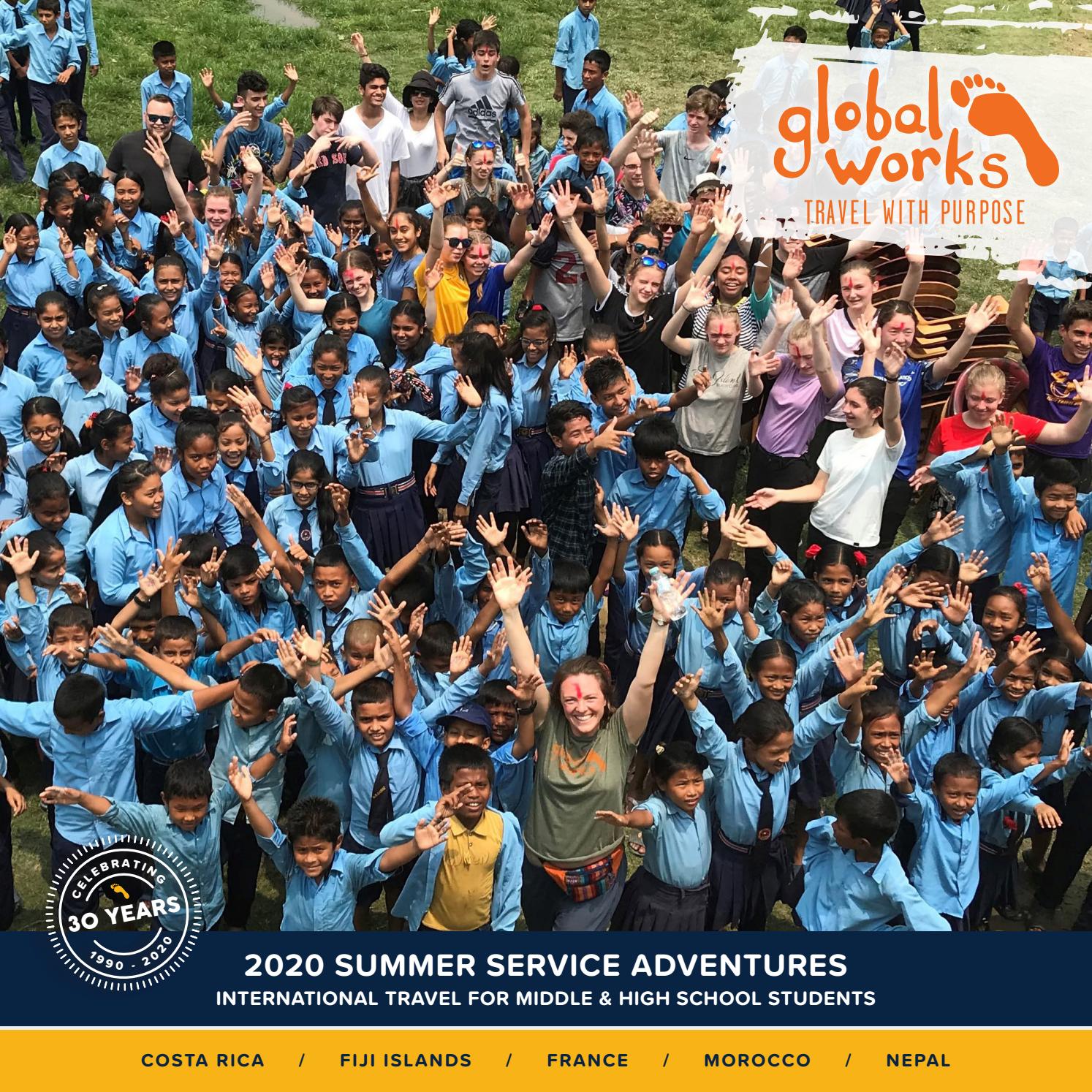 Global Works 2020 Summer Service Adventures Catalog by Global Works ...