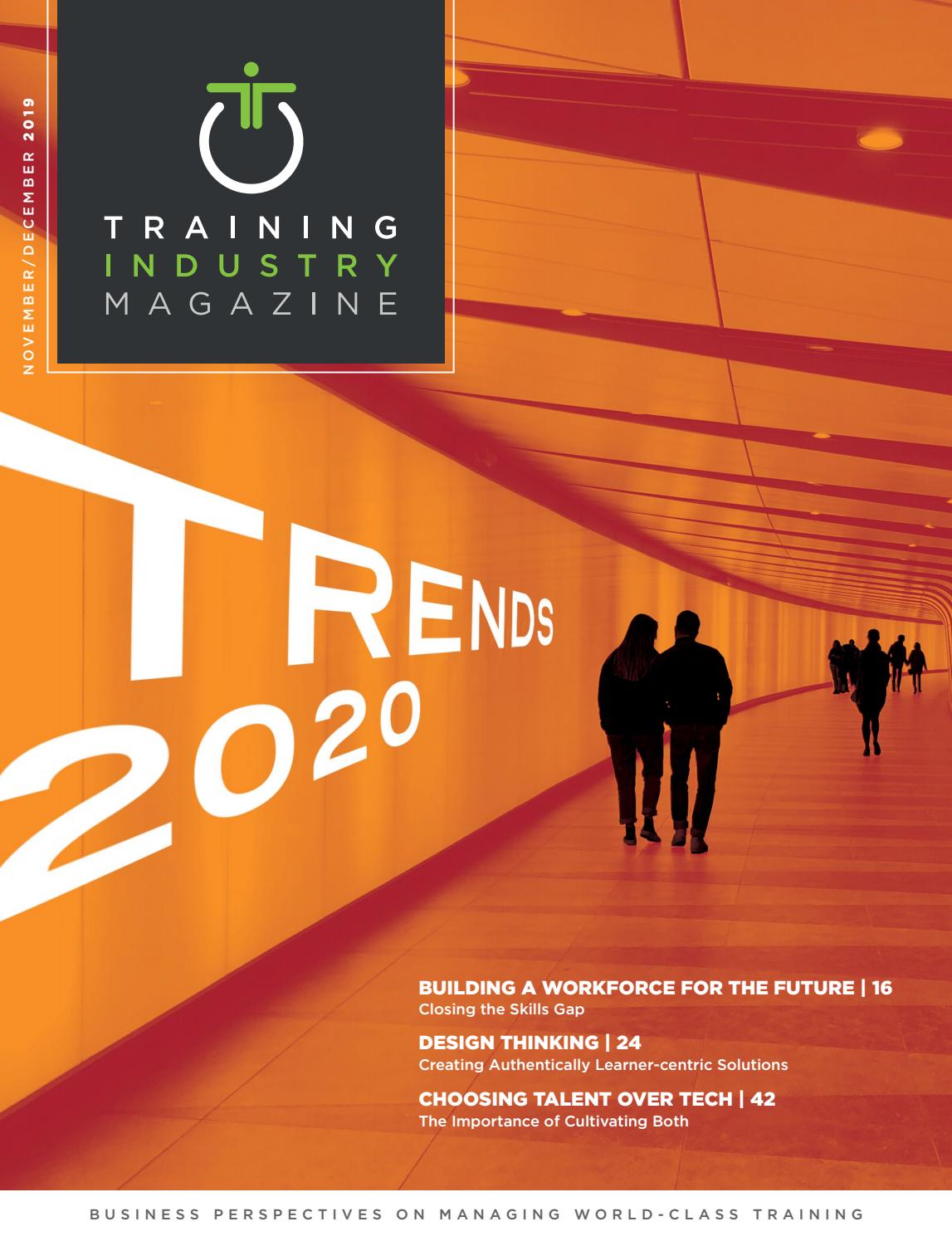 Trends 2020 | November/December 2019 by Training Industry Magazine - Issuu