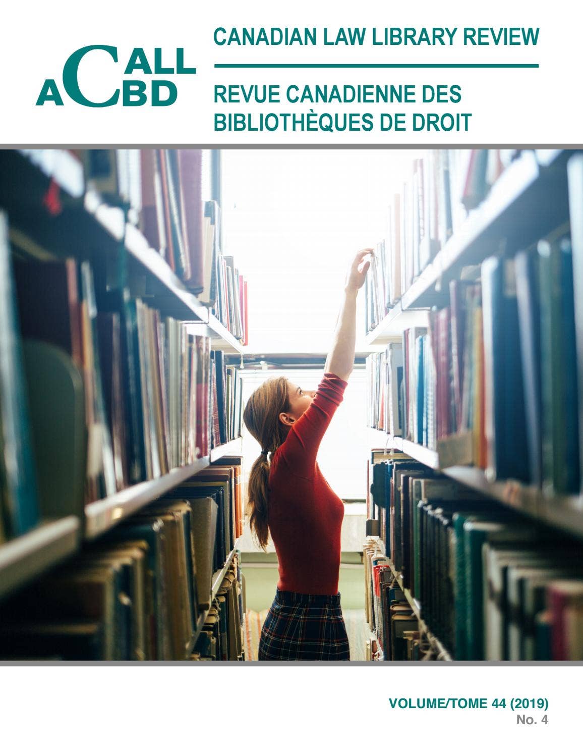 Canadian Law Library Review 44.4 by CALLACBD - Issuu