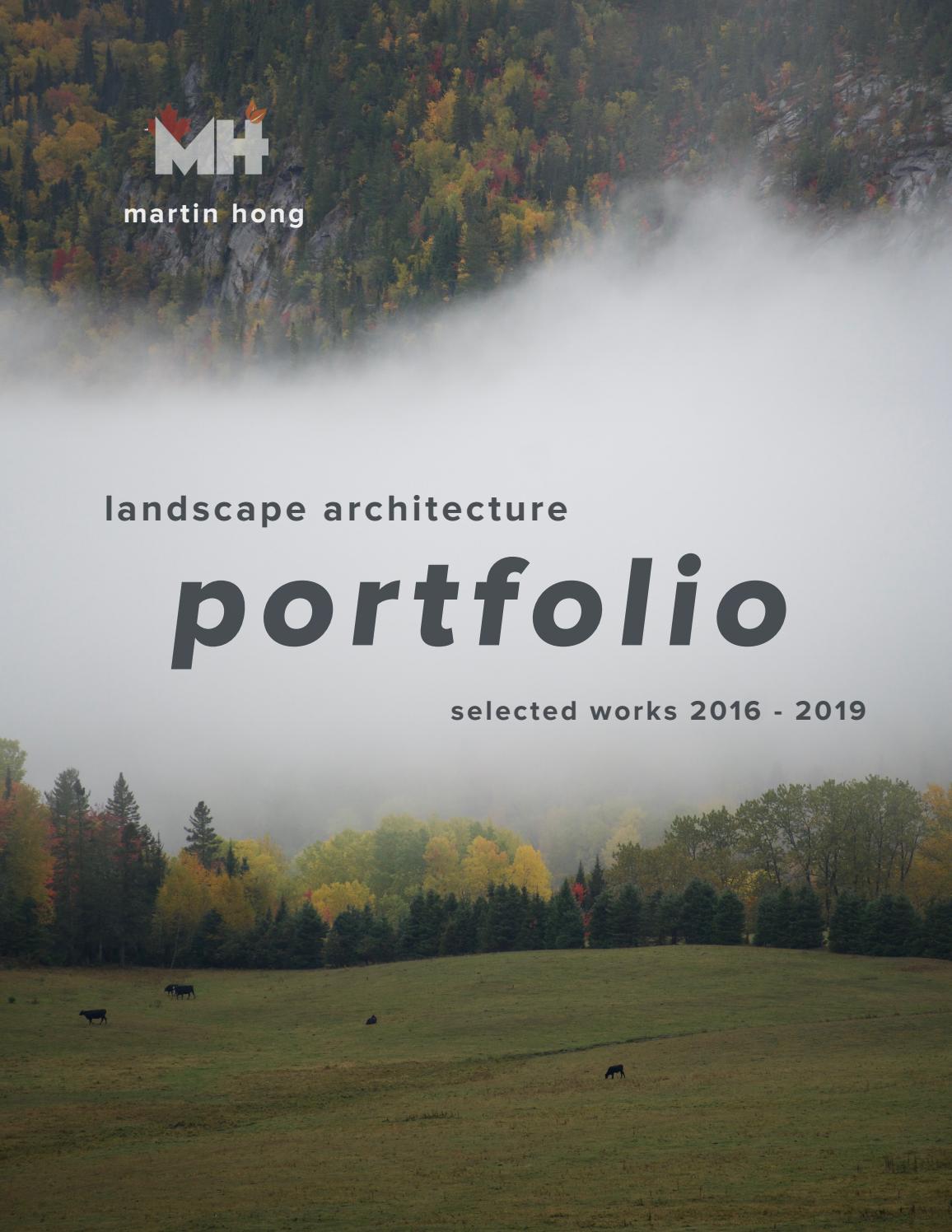 Martin Hong Landscape Architecture Portfolio 2016-2019 by Martin Hong ...