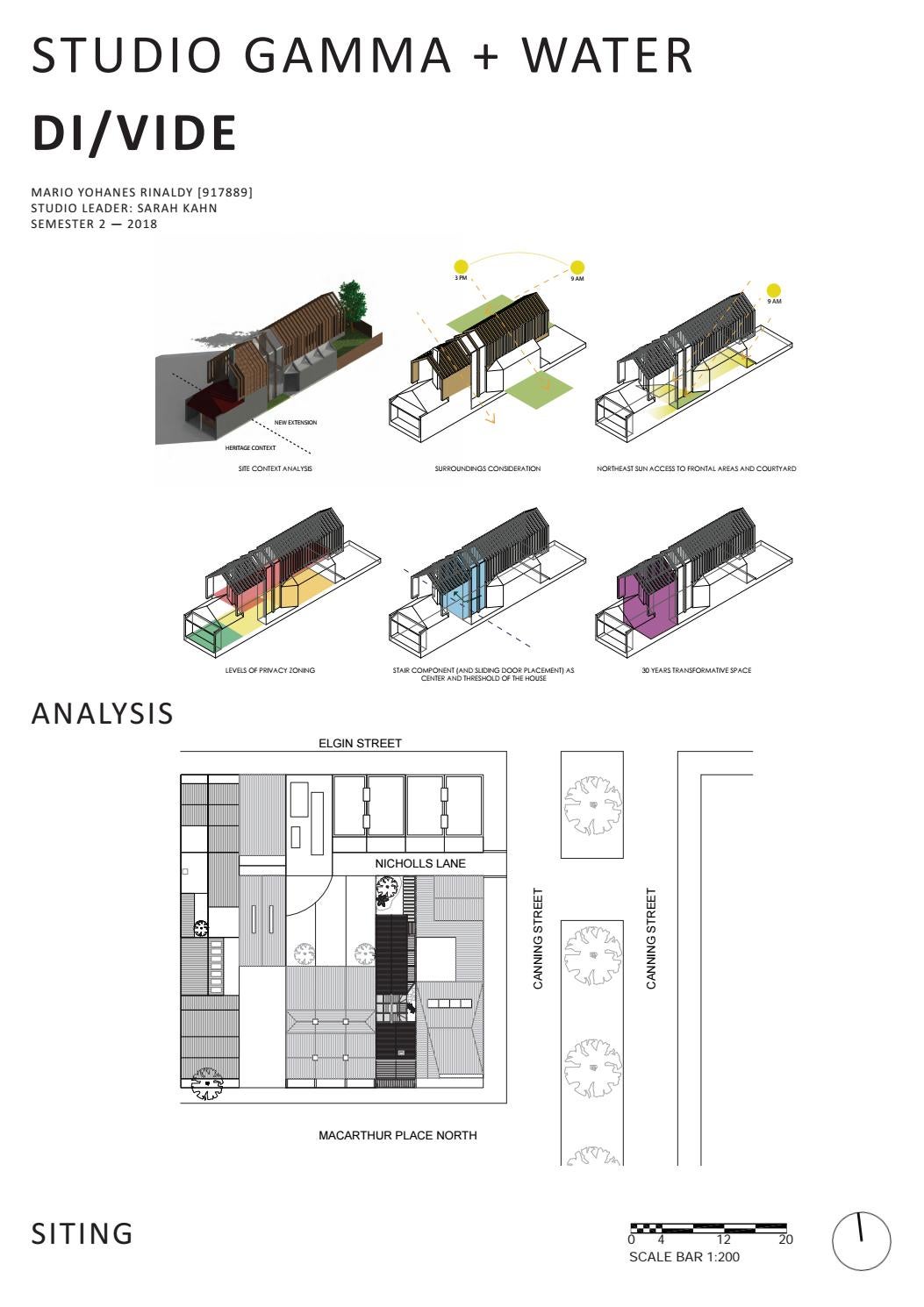 Design Studio Gamma | Living House | DI/VIDE House by Mario Yohanes ...