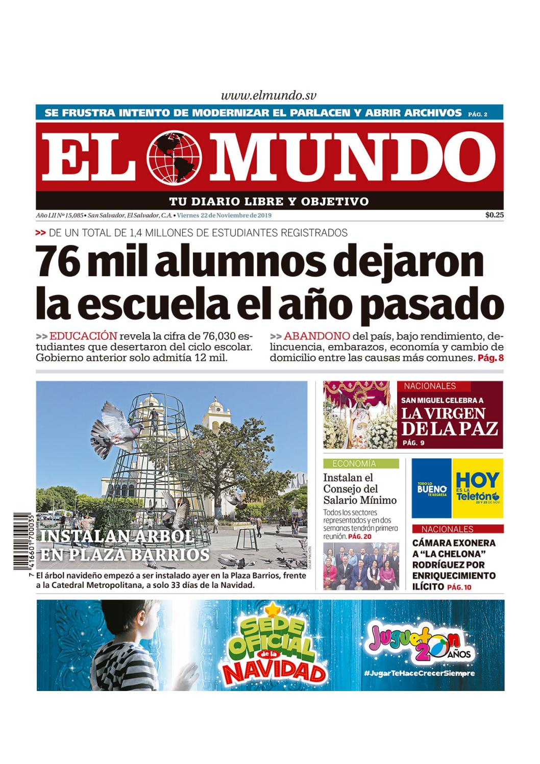 Mundo221119 by Diario El Mundo - Issuu