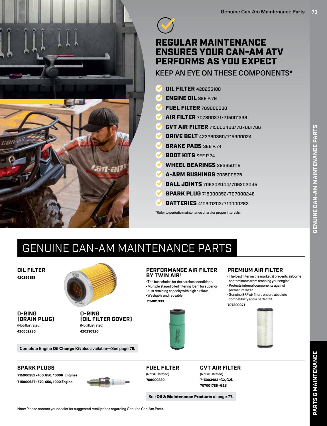 Can-Am ATV PAC Catalog AU by Triple 888 Studios - Issuu