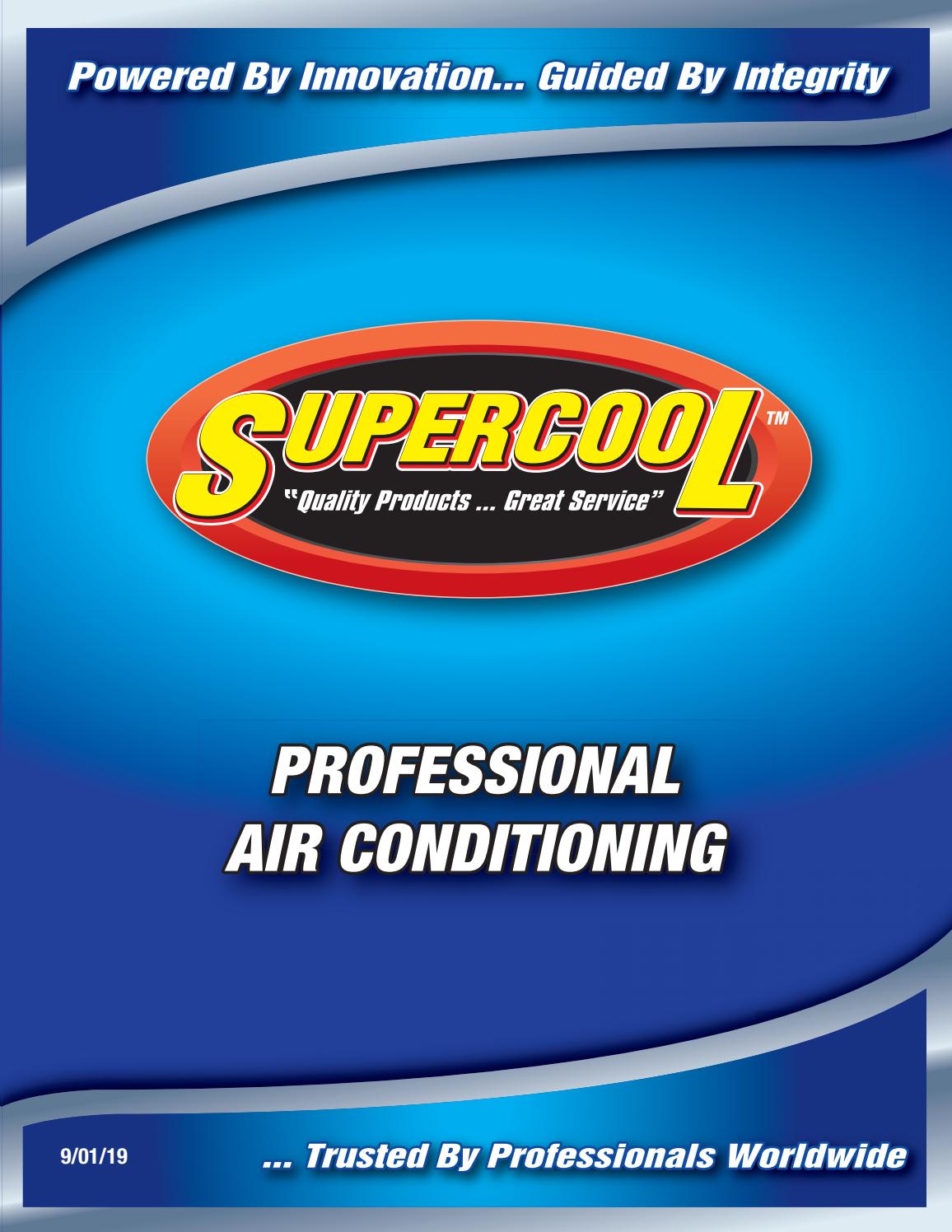 Supercool Professional Air Conditioning Catalog by TSI Supercool - Issuu