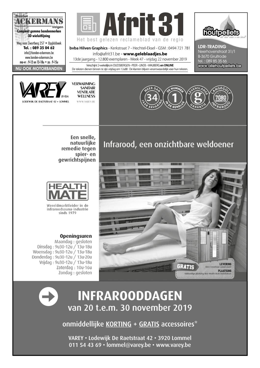 Afrit 31 week 47 2019 by Wim Theys - Issuu