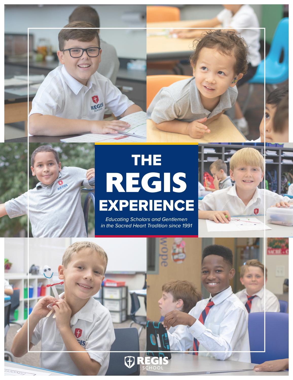 Regis At-A-Glance 2019 by The Regis School of the Sacred Heart - Issuu