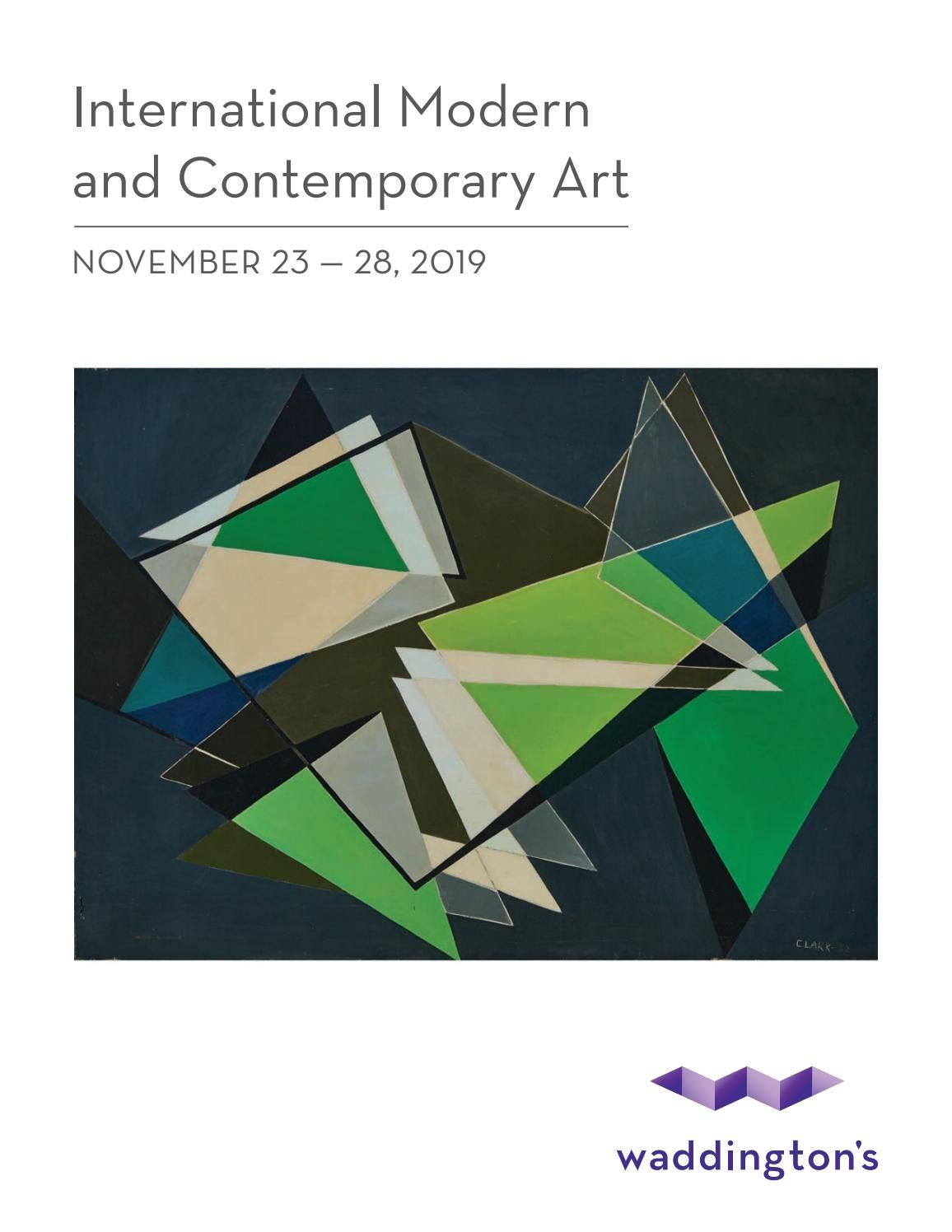 International Modern and Contemporary Art | November 23 - 28, 2019 by ...