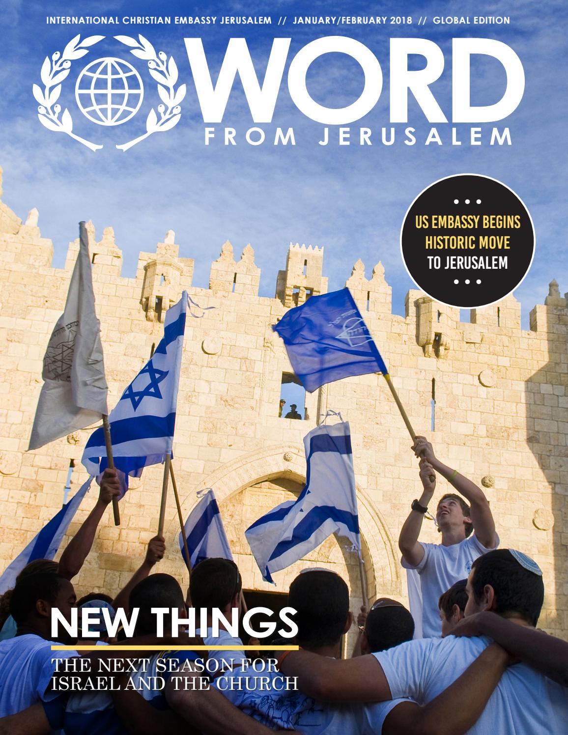 January/February Word From Jerusalem Magazine 2018 by ICEJ - Issuu
