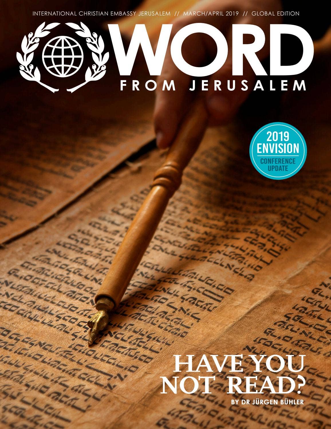 Word From Jerusalem Magazine March/April 2019 by ICEJ - Issuu
