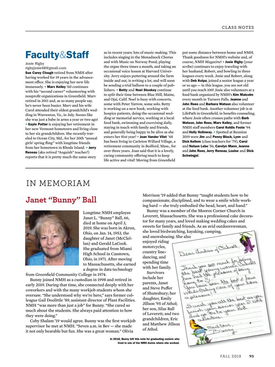 NMH Magazine 2019 Fall by Northfield Mount Hermon - Issuu