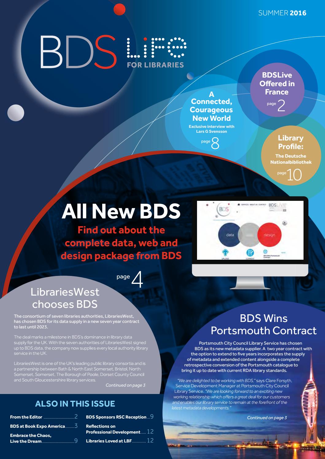 BDSLife, Summer 2016 by BDS-Live - Issuu