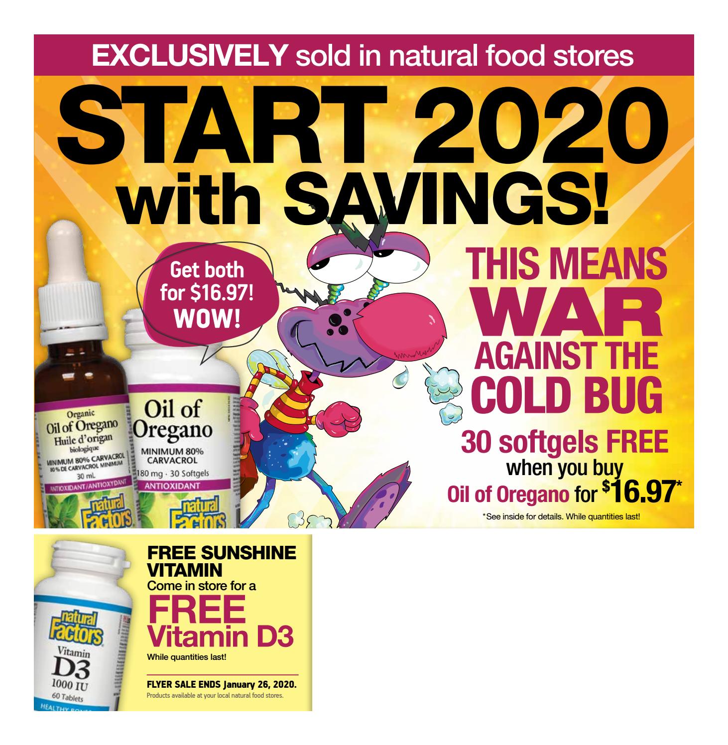 Natural Health Flyer - January 2020 by Natural Factors - Issuu