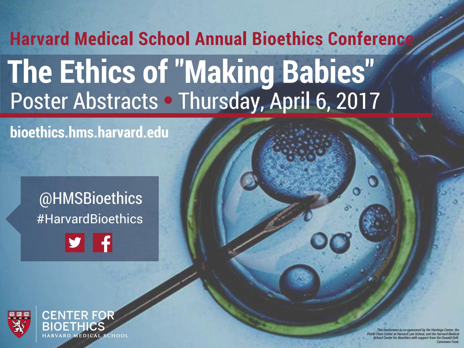 2017 Annual Bioethics Conference Poster Abstracts by HarvardBioethics ...