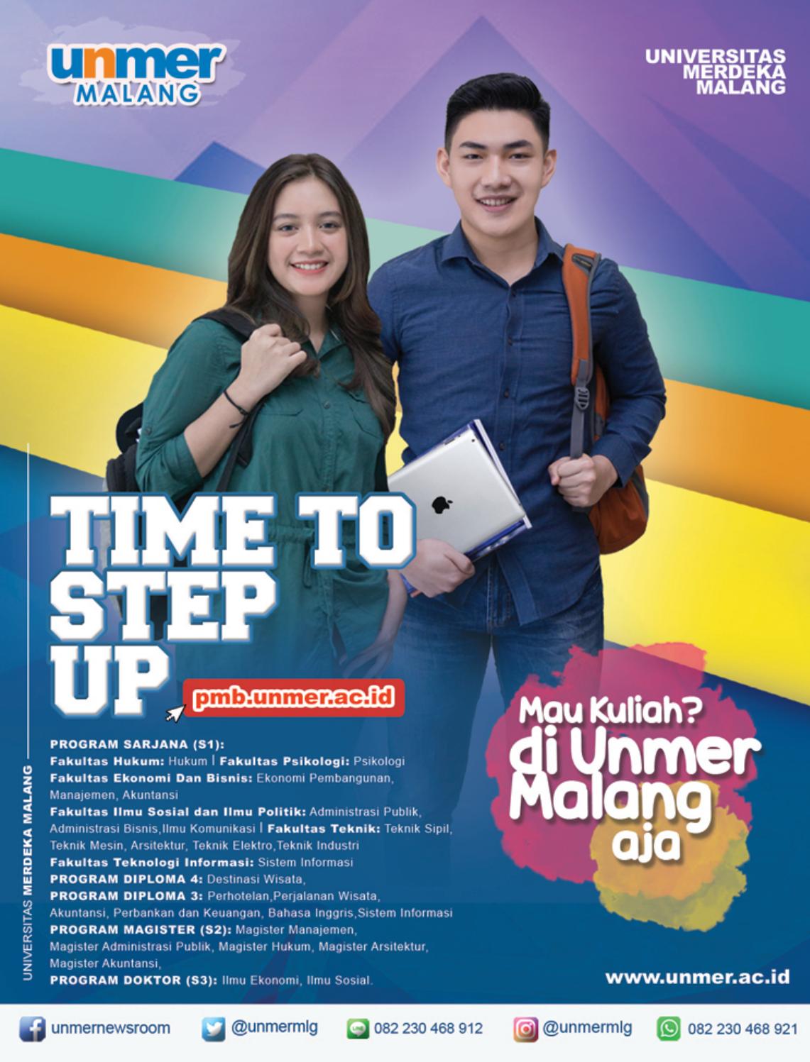 Brosur Unmer Malang 2020 by Humas Unmer Malang - Issuu