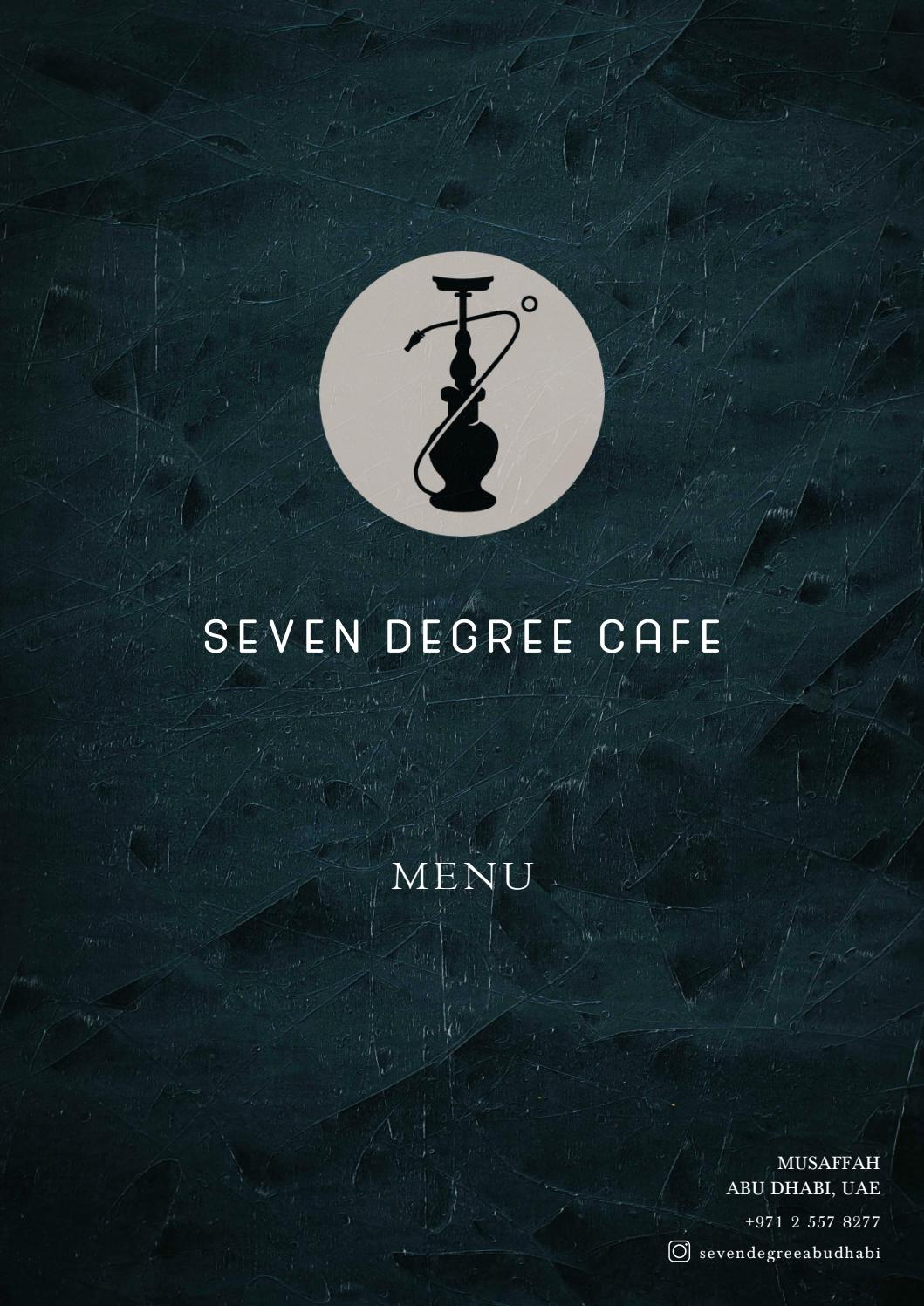 Seven Degree - 2019 Menu by xparda - Issuu