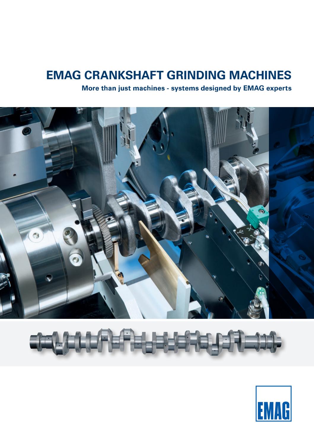 Crankshaft Grinding Machine_en by EMAG Group - Issuu