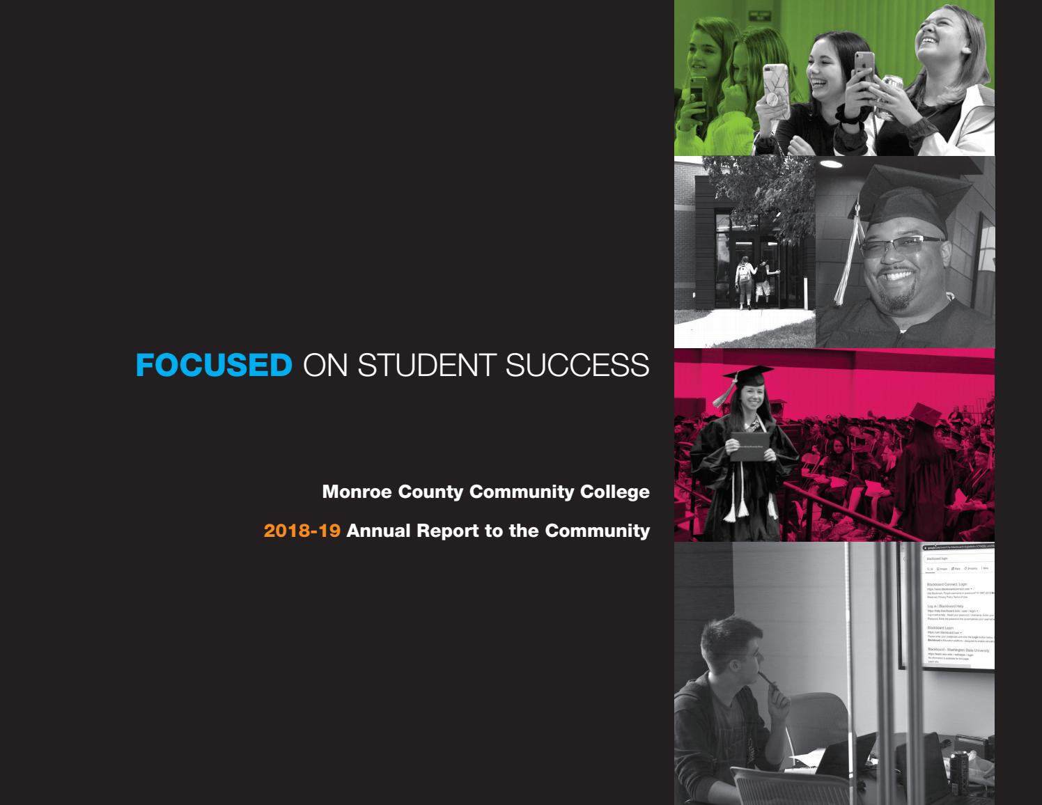 MCCC Annual Report 2018-19 by Monroe CCC - Issuu