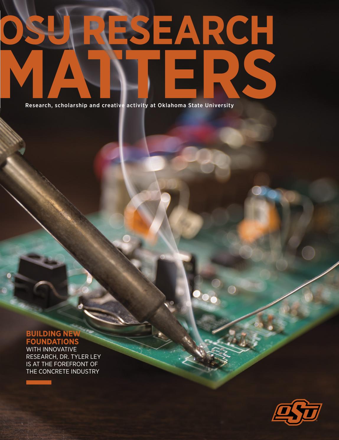OSU Research Matters Winter 2019 by Oklahoma State - Issuu