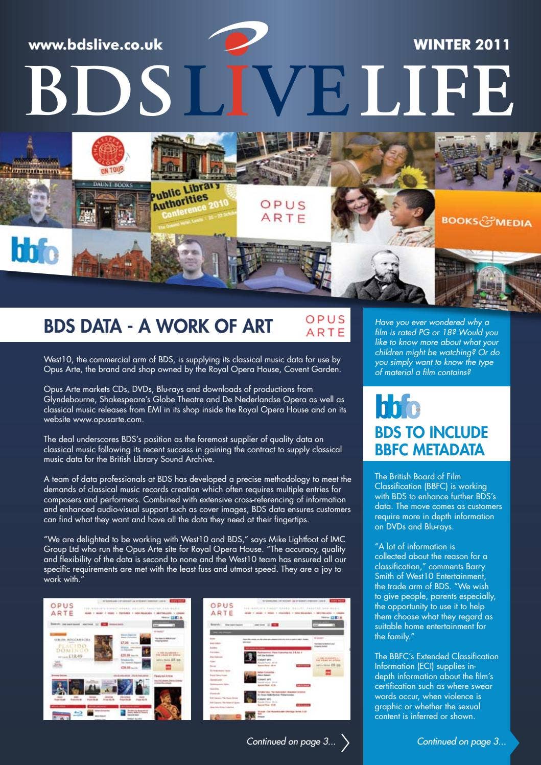 BDSLive, Winter 2011 by BDS-Live - Issuu