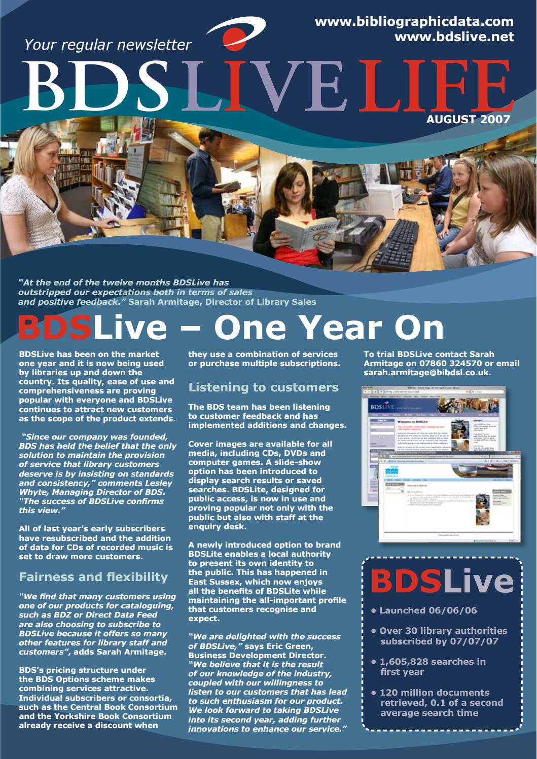 BDSLife, Autumn 2007 by BDS-Live - Issuu