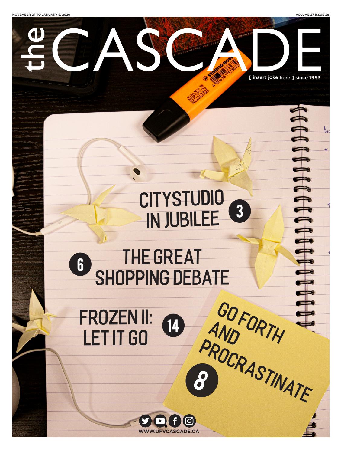 The Cascade Vol. 27 Iss. 28 by The Cascade - Issuu