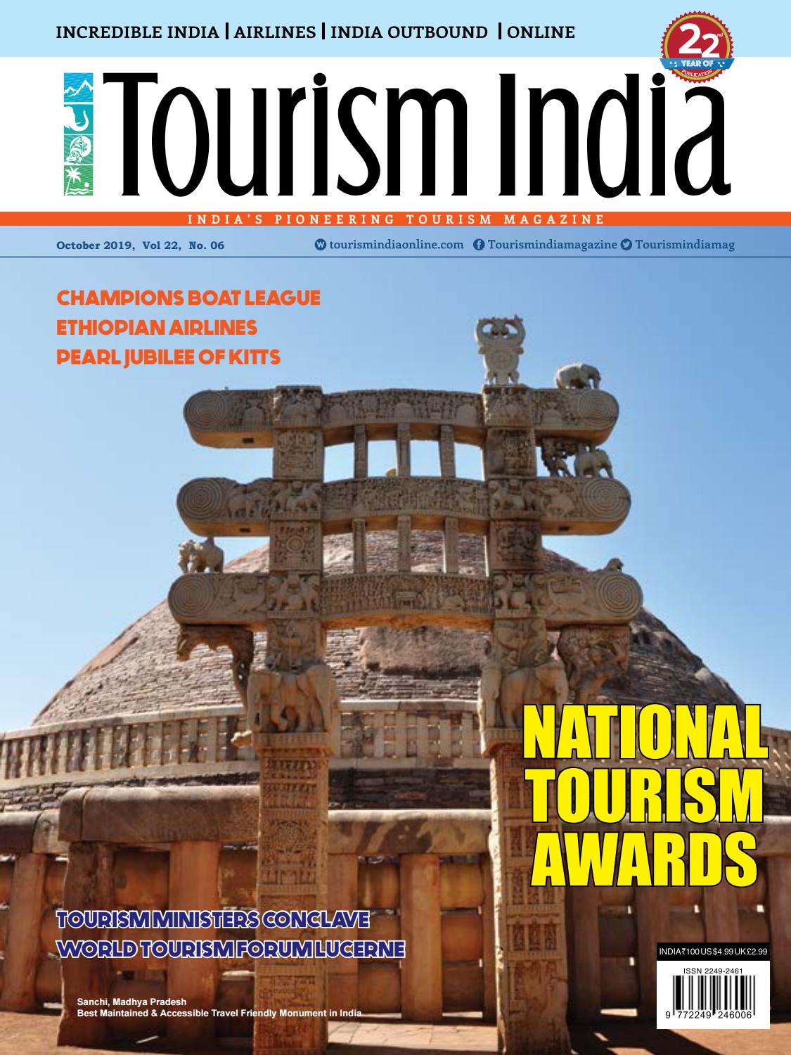 TOURISM INDIA OCTOBER 2019 by TOURISM INDIA - Issuu