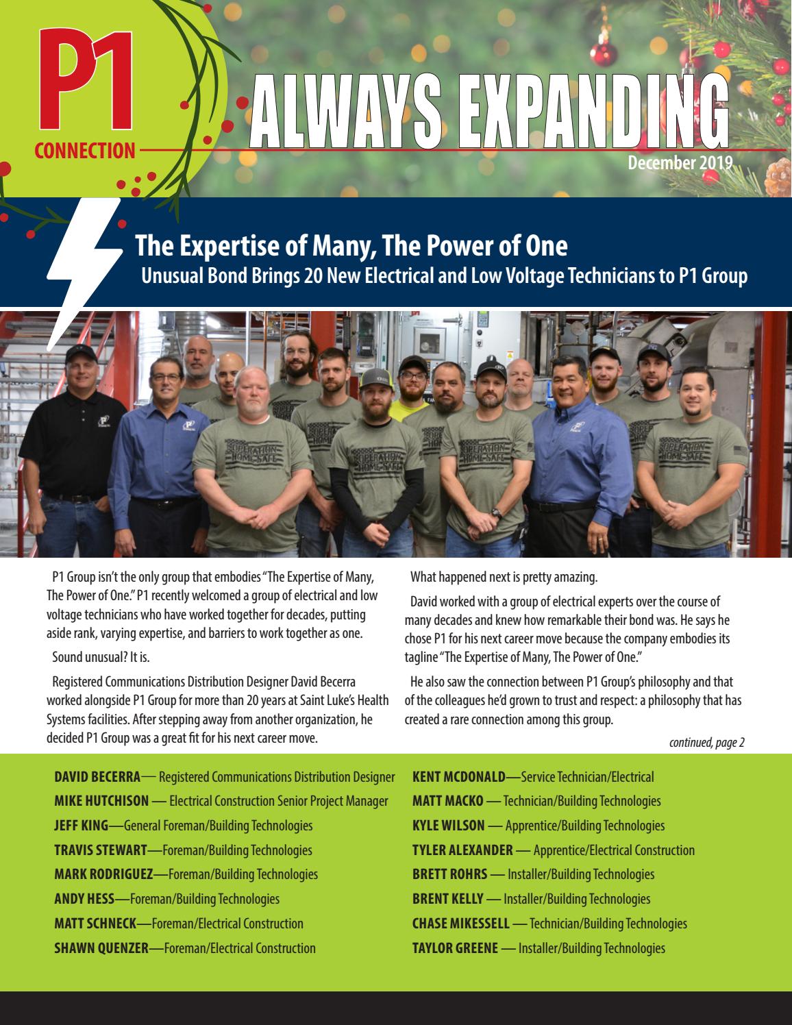 P1 Connection December 2019 by P1 Group - Issuu