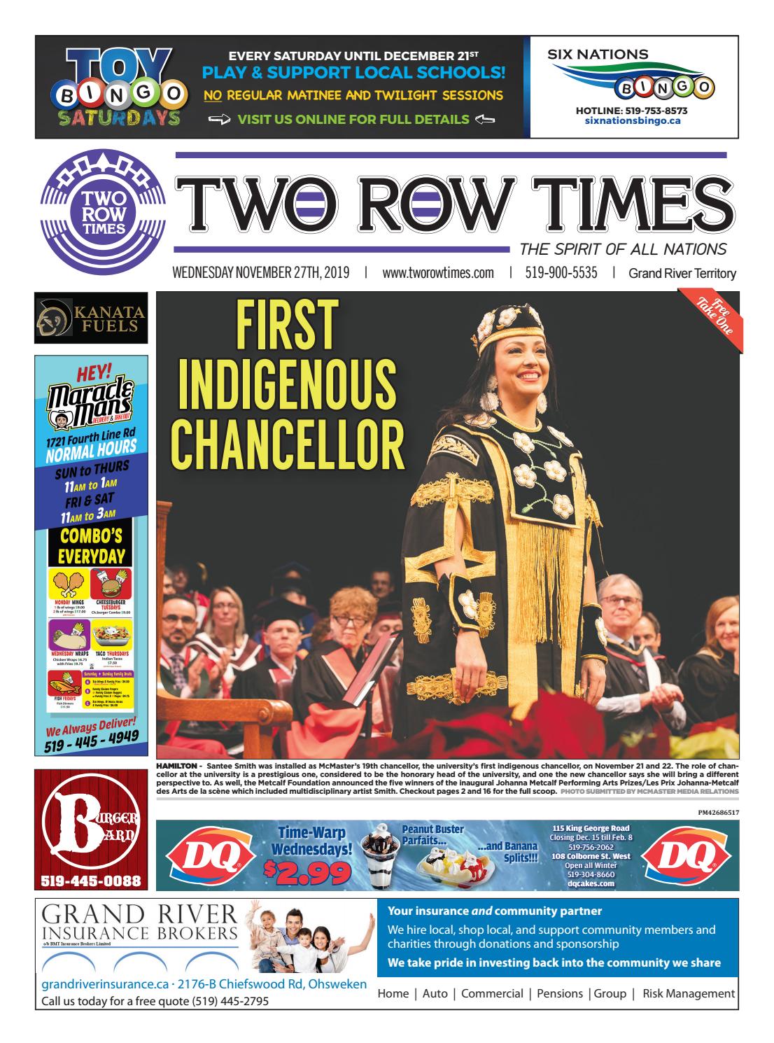 Two Row Times, November 27, 2019 by Two Row Times - Issuu