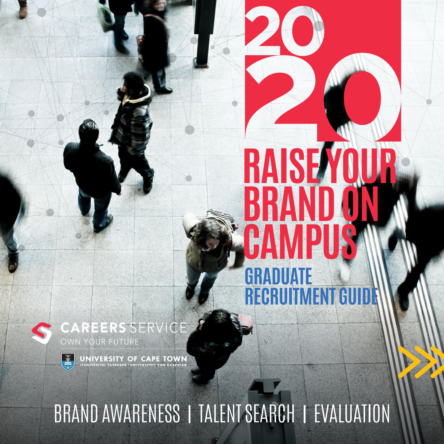 Graduate Recruitment Guide 2020 by UCT Careers - Issuu