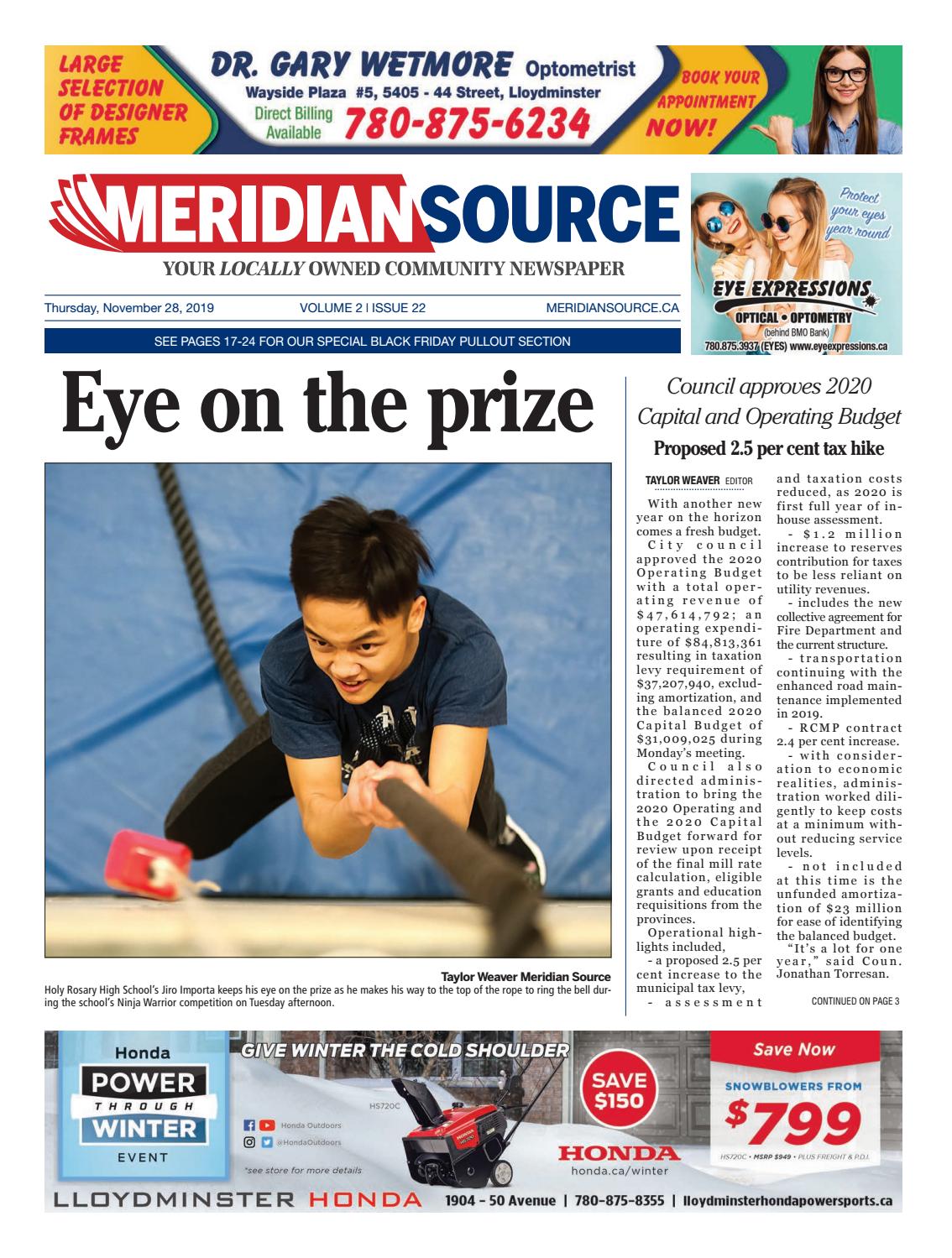 Meridian Source - November 28, 2019 by Meridian Source - Issuu