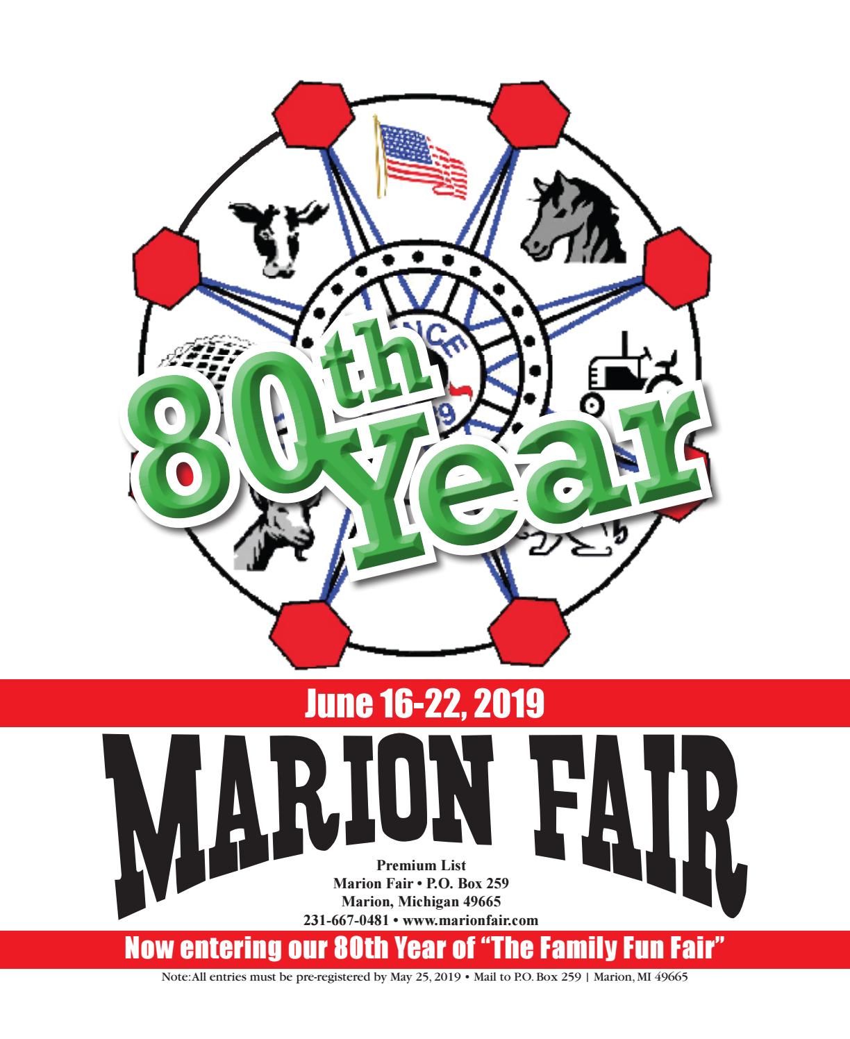 2019 Marion Fair by Hearst Midwest - Issuu