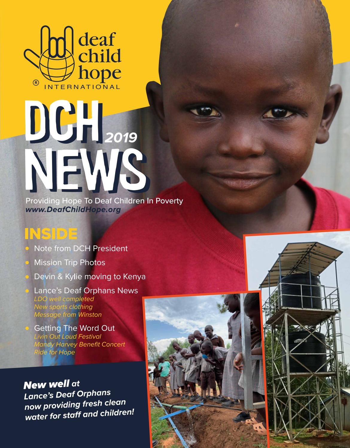 Deaf Child Hope News Fall 2019 by DEAFCHILDHOPE - Issuu