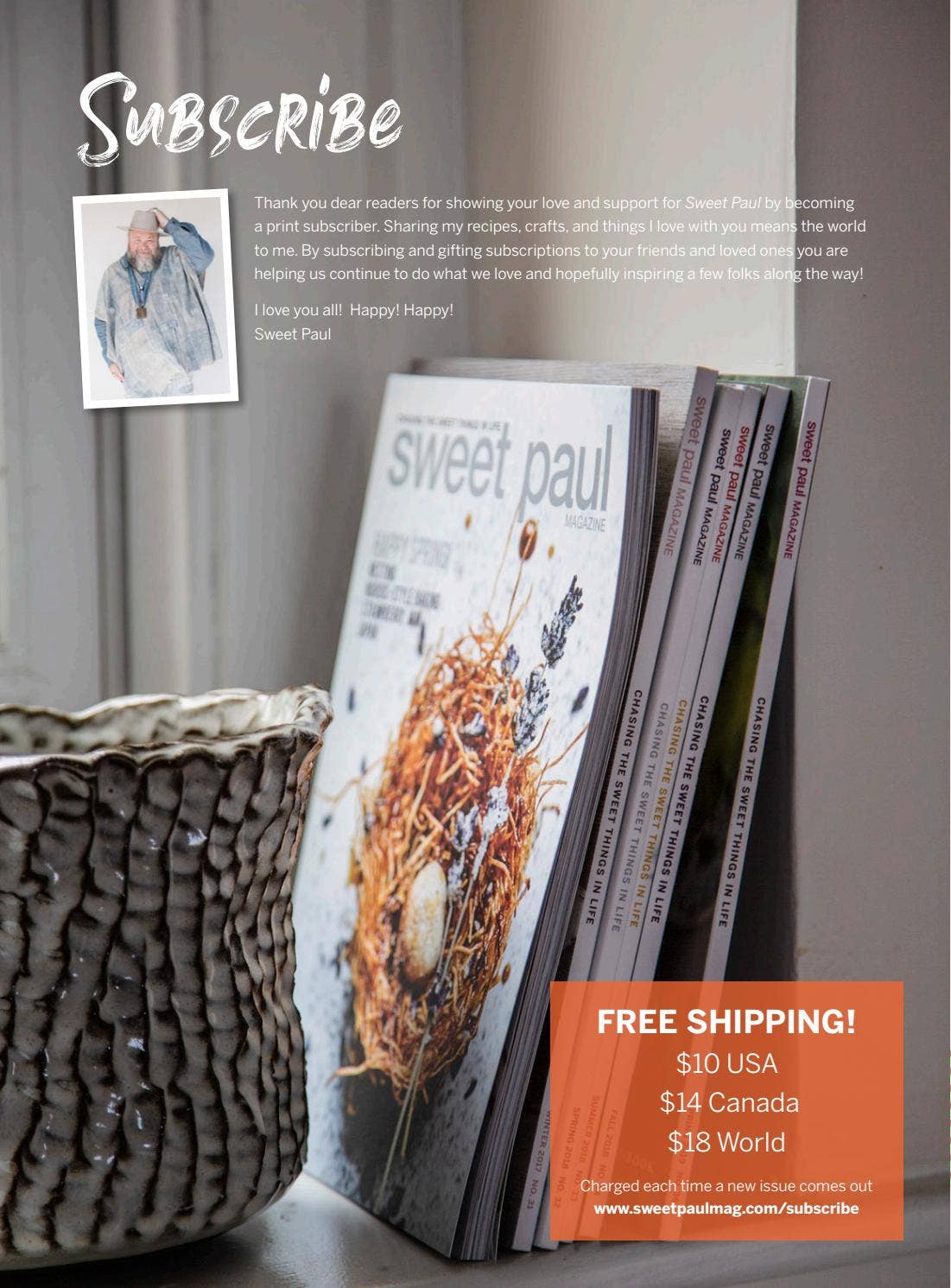 Sweet Paul Magazine - Winter 2019 - #39 by Sweet Paul Magazine - Issuu