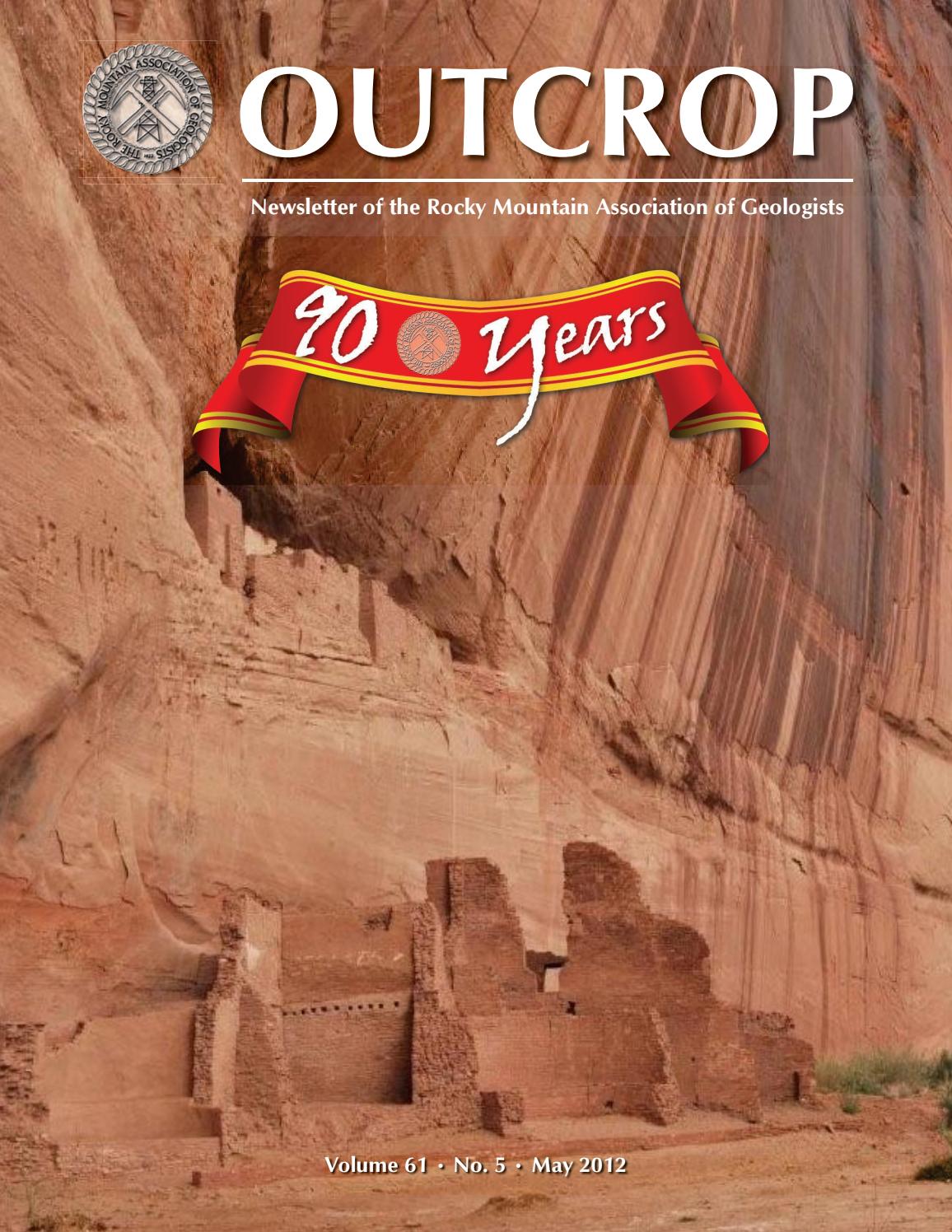 May 2012 Outcrop by The Rocky Mountain Association of Geologists - Issuu