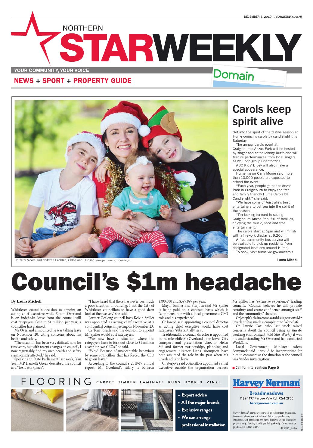 Northern Star Weekly Community News 20191203 by Star Weekly - Issuu