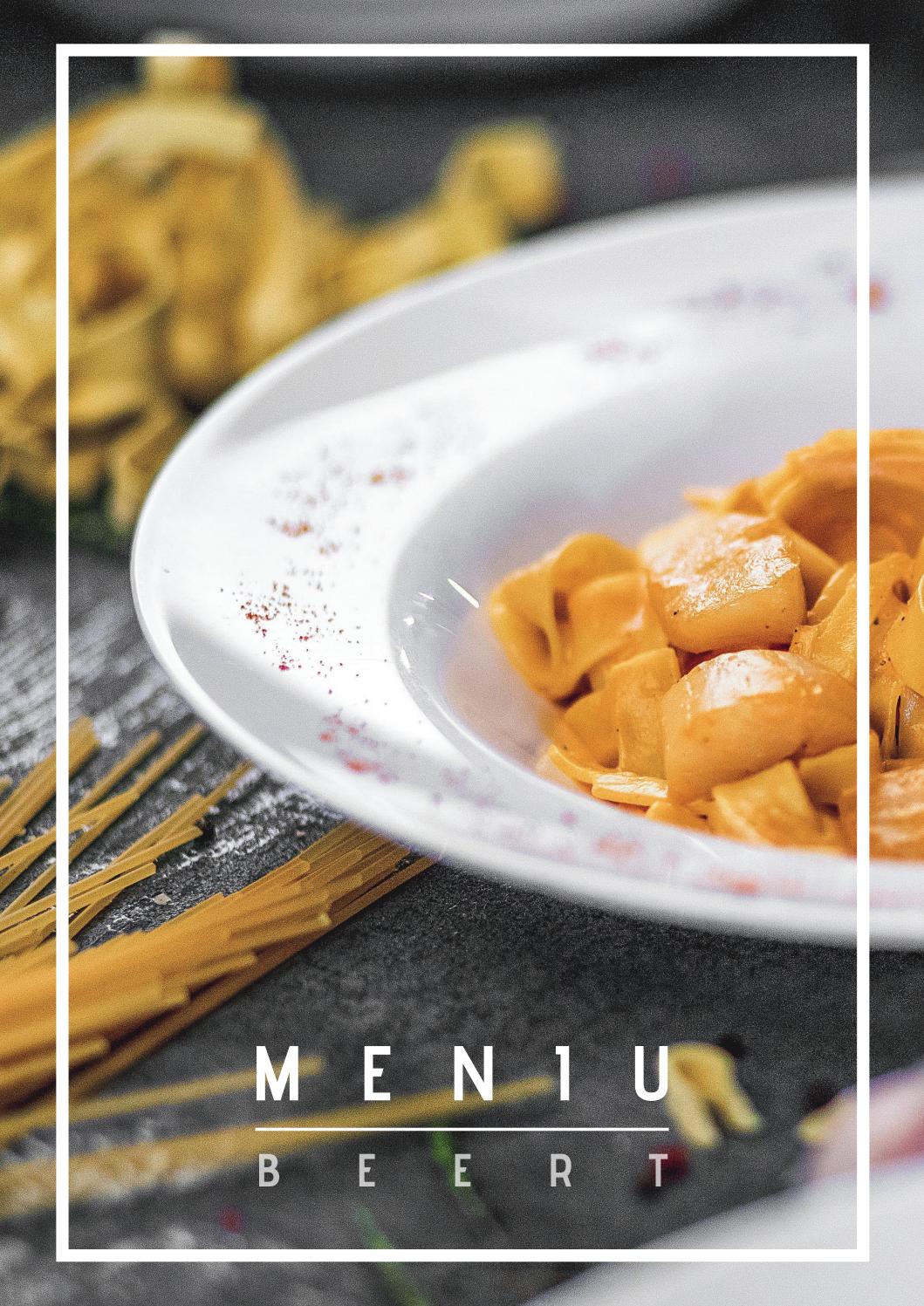 Beert Restaurant Menu by Alex Grigore - Issuu