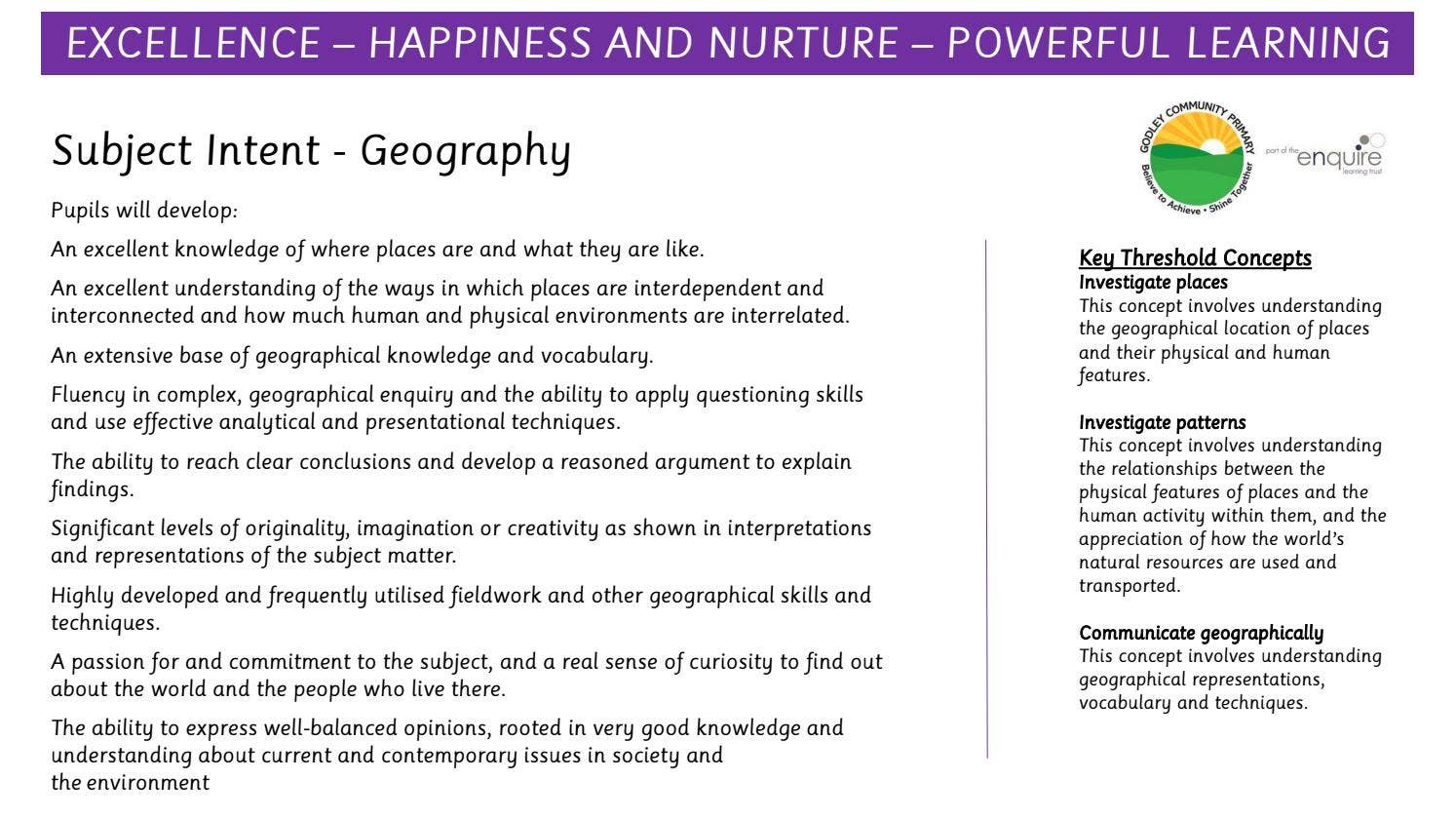 Geography Learning Journey by Schudio - Issuu