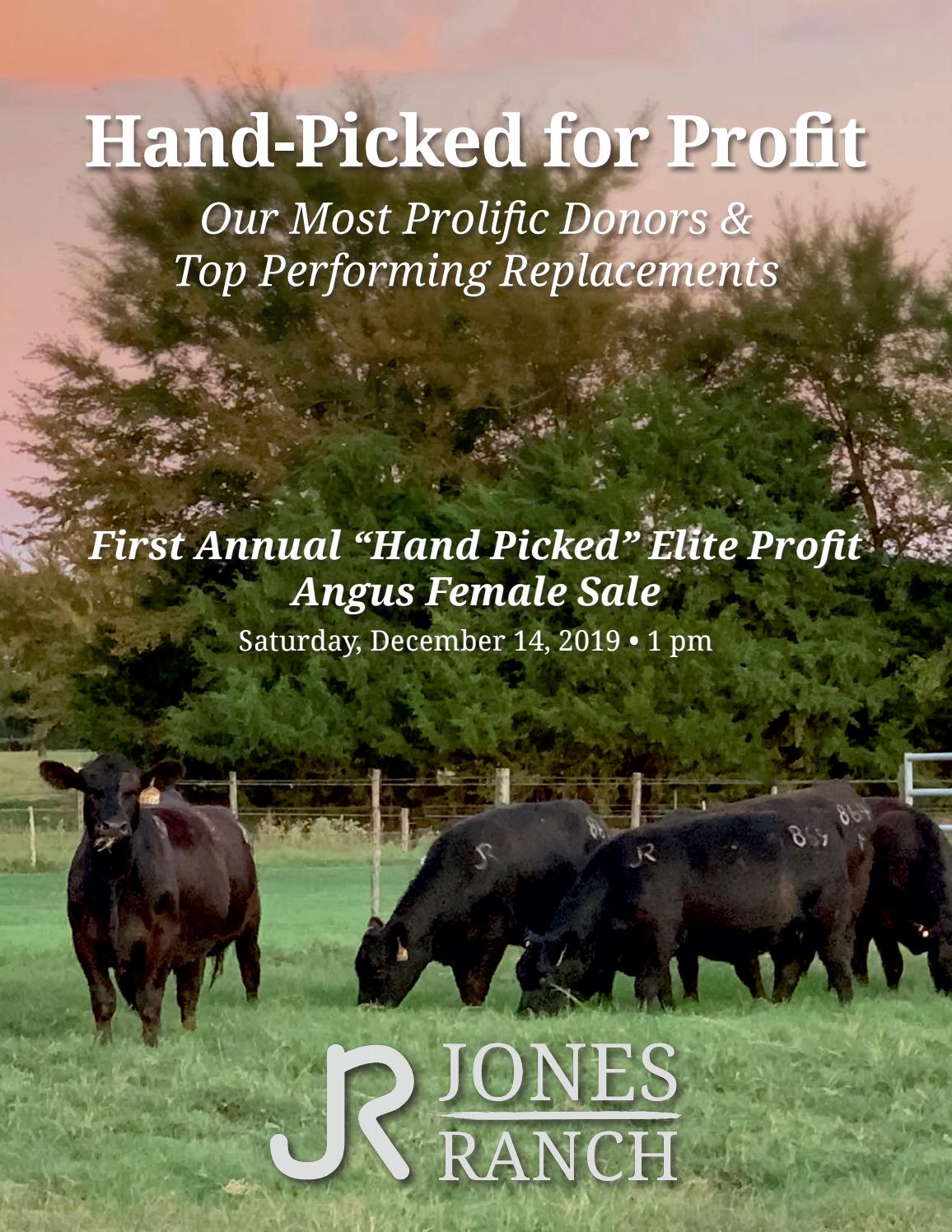 Jones Ranch - 2019 Fall Sale Catalog by LivestockDirect - Issuu