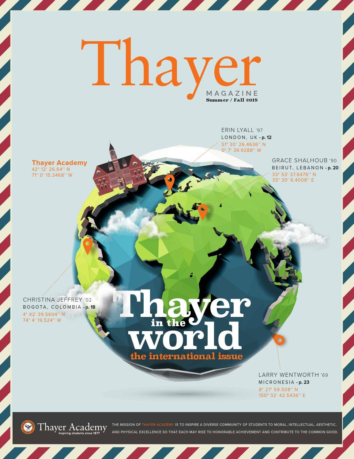Thayer Magazine - Summer/Fall 2019 issue - Thayer in the World by ...