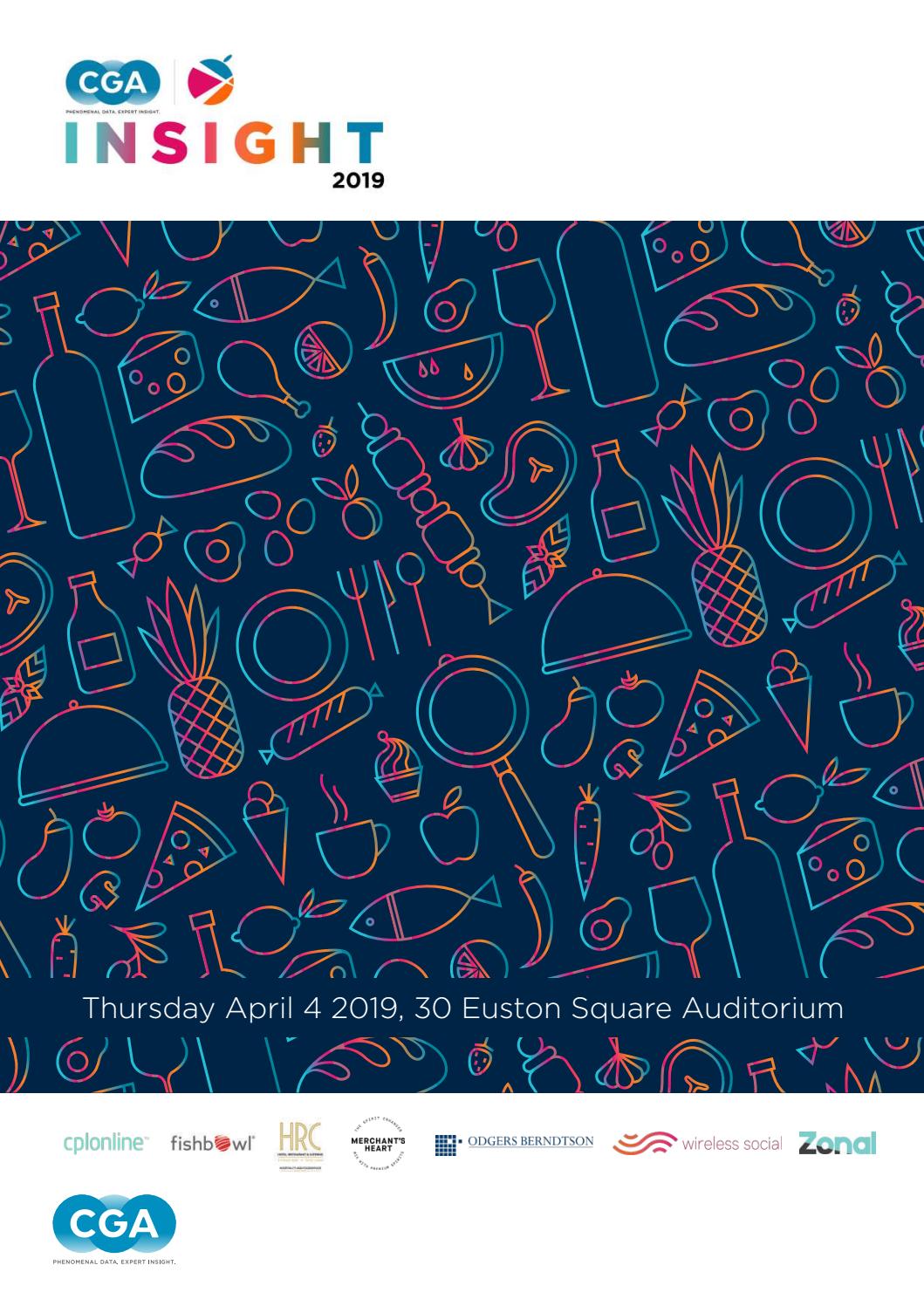 CGA Insight 2019 Programme by Mondiale Media - Issuu