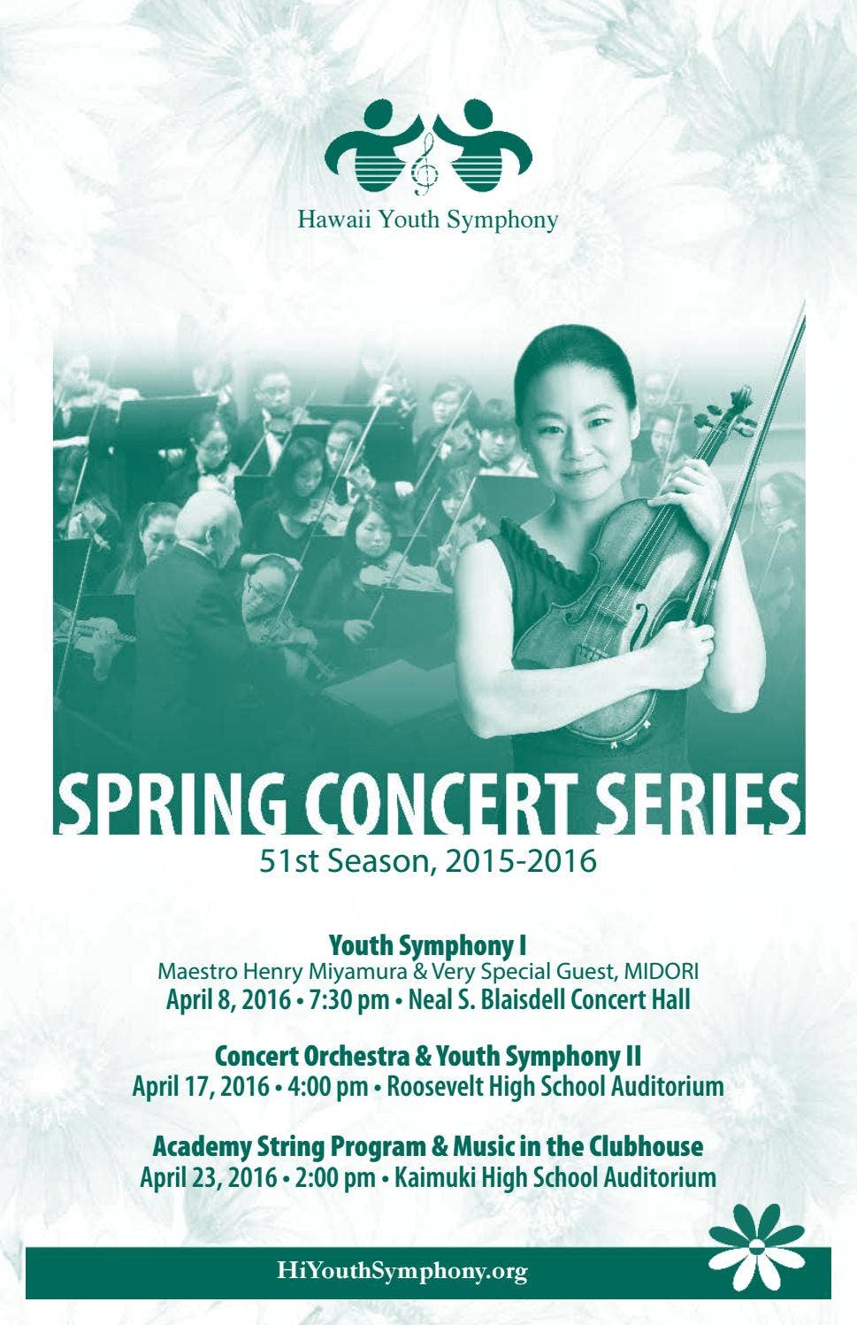 Spring Concert Series: HYS & Midori (2016) by Hawaii Youth Symphony - Issuu