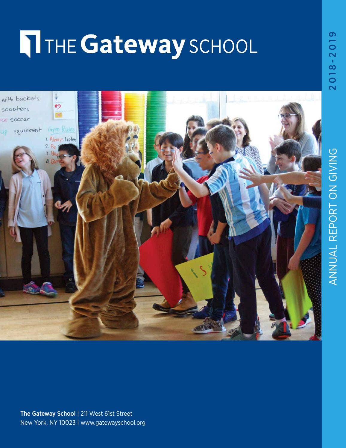Annual Report on Giving 2018-2019 by The Gateway School - Issuu
