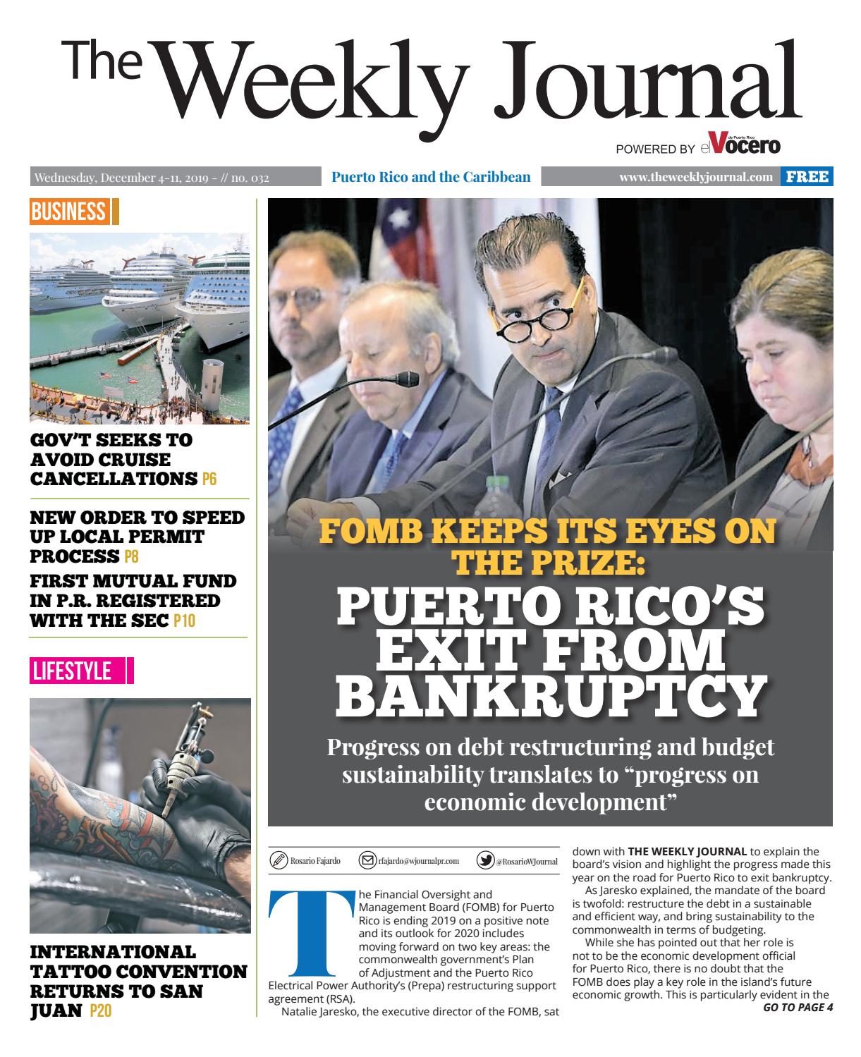 The Weekly Journal - December 4, 2019 by El Vocero de Puerto Rico - Issuu