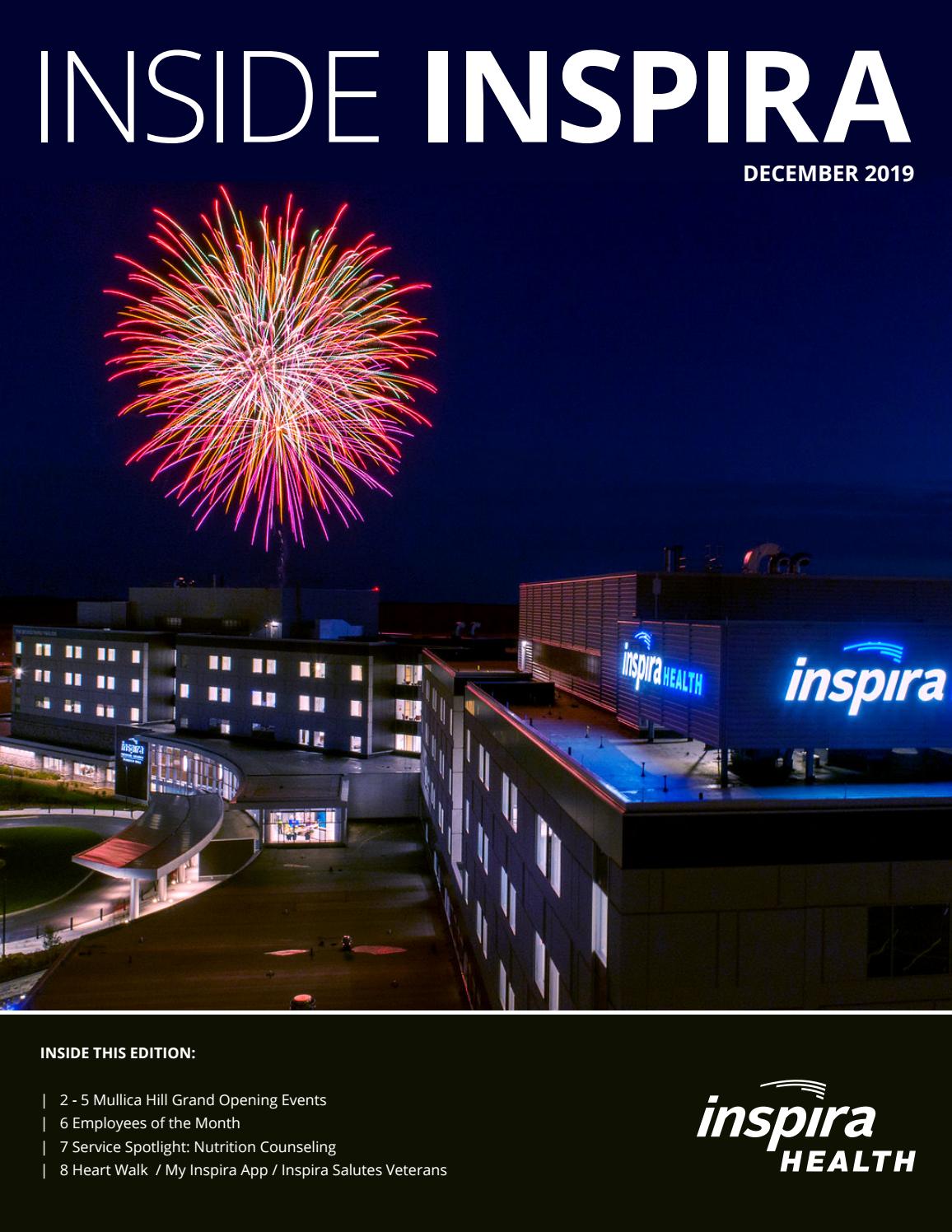Inside Inspira Newsletter - December 2019 by Inspira Health - Issuu
