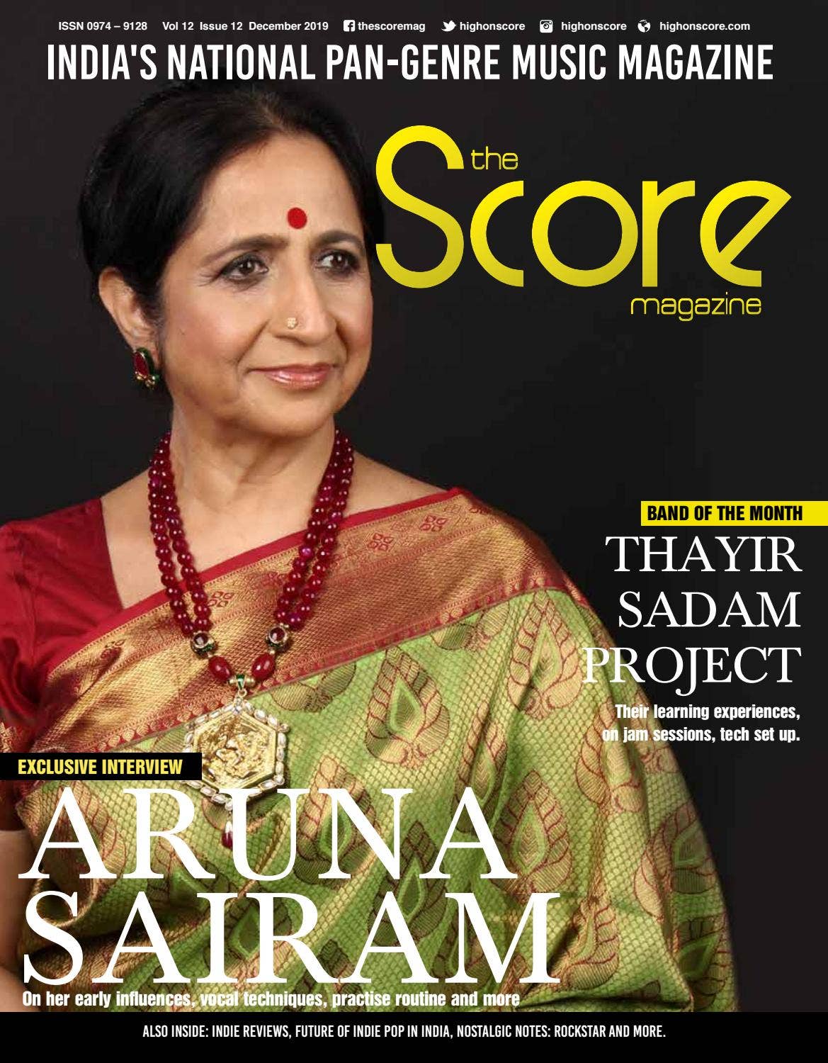 The Score Magazine December 2019 issue by The Score Magazine - Issuu