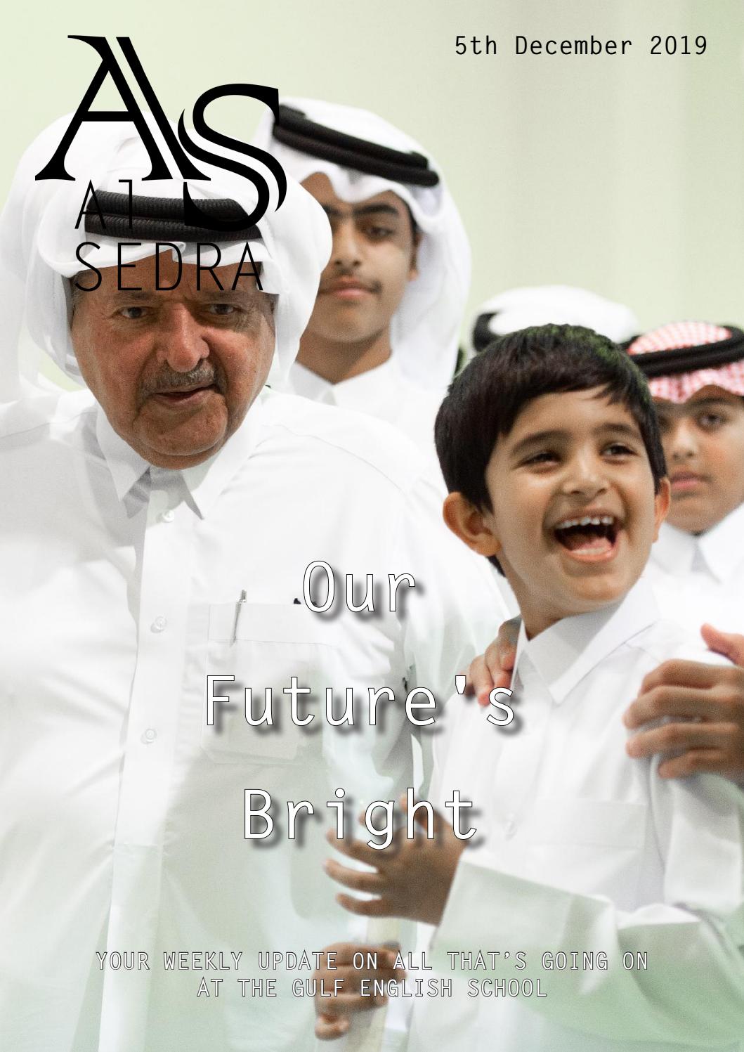 Al Sedra Newsletter 2019 Issue 14 by Gulf English School - Issuu