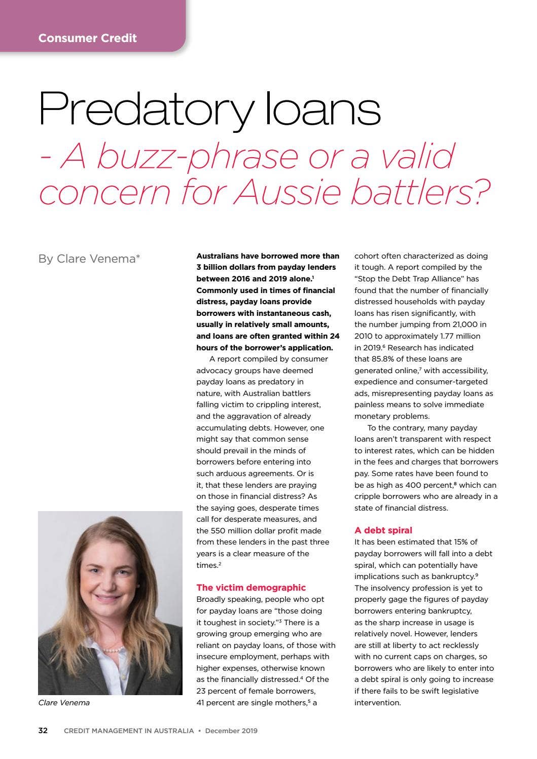 Credit Management in Australia - December 2019 by AICM - Issuu