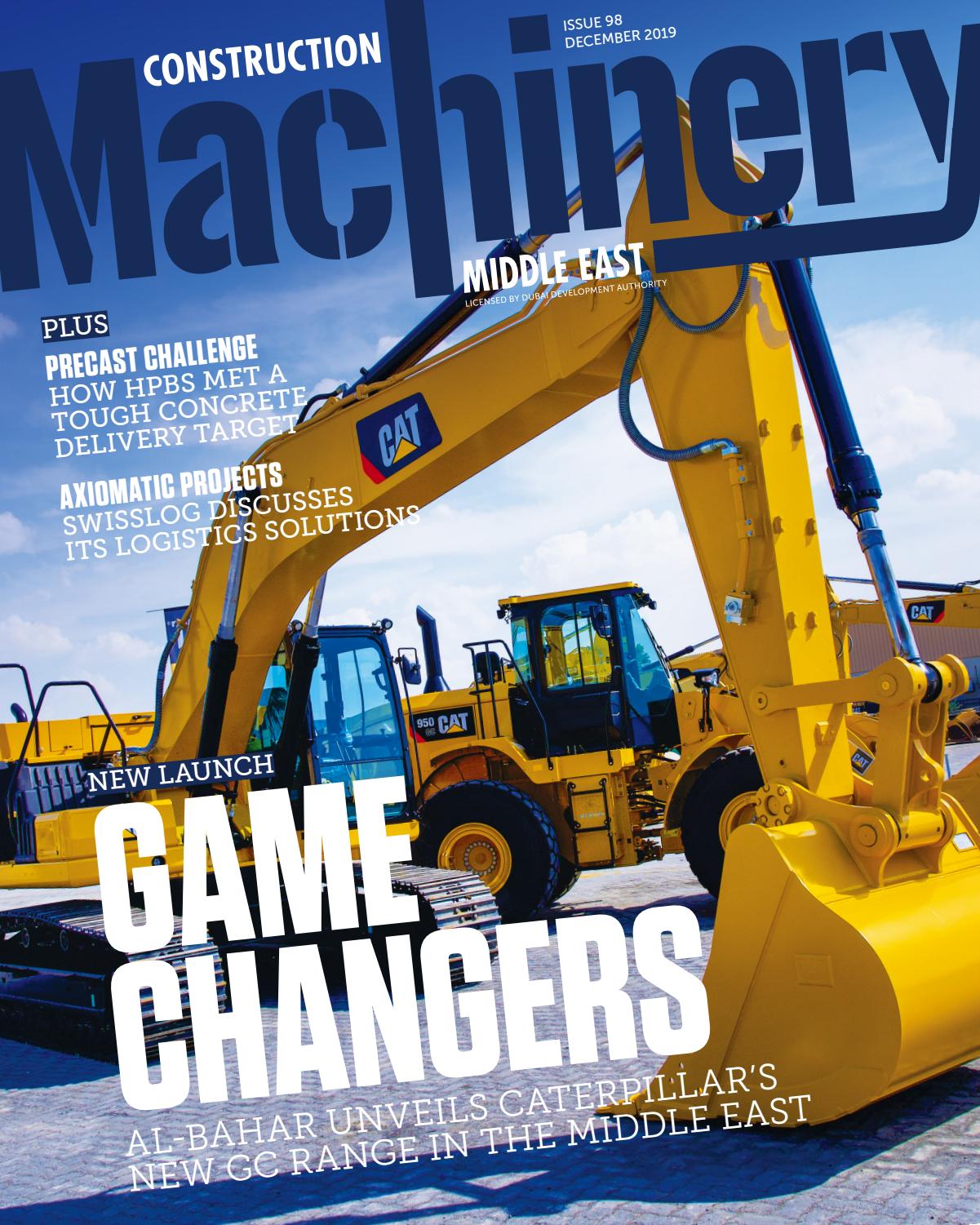 Construction Machinery ME December 2019 by CPI Trade Media - Issuu