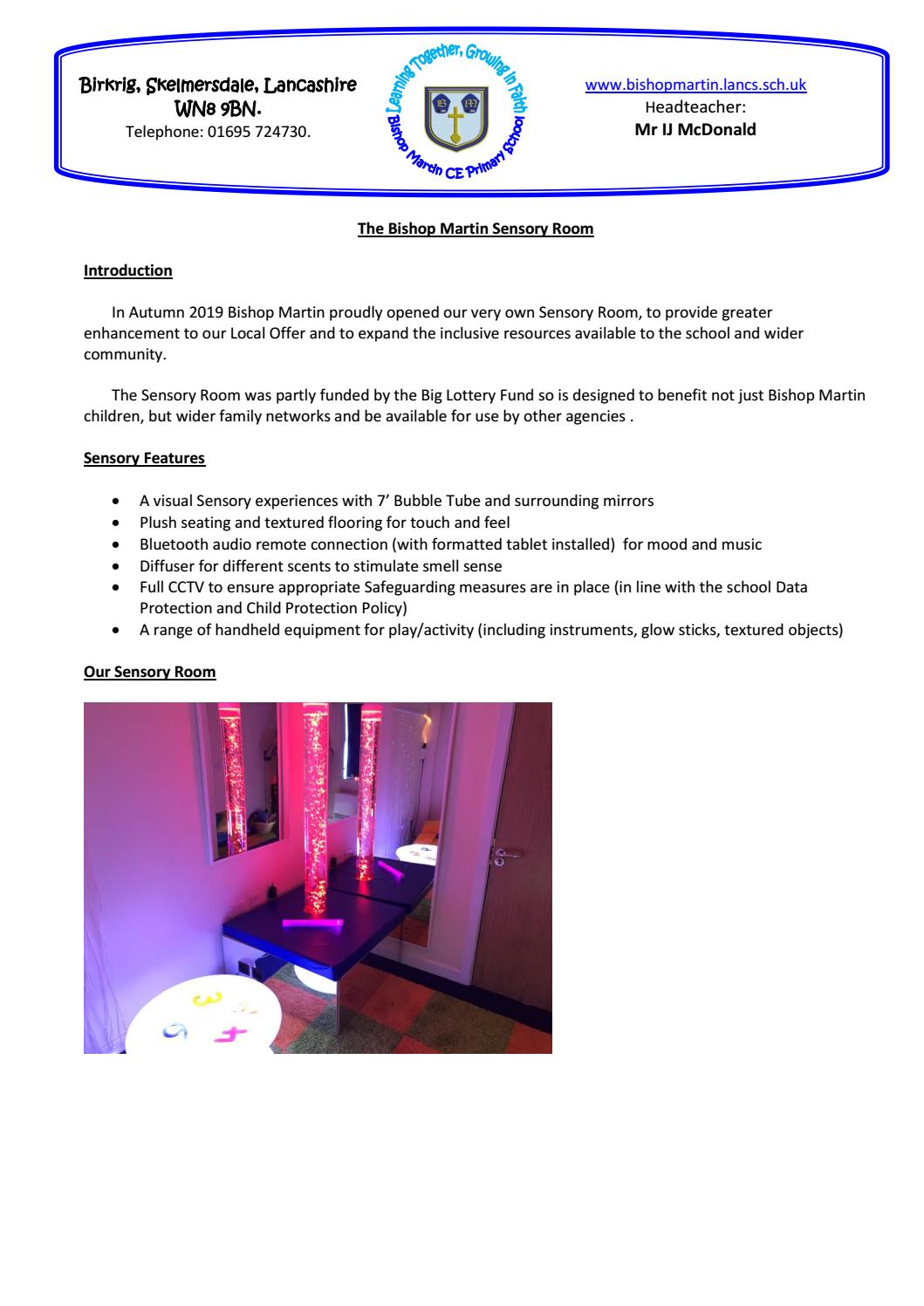 Sensory Room Brochure by Schudio - Issuu