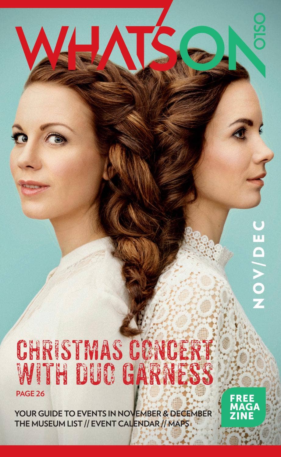 What's On Oslo: November/December 2019 by What’s On Oslo - Issuu